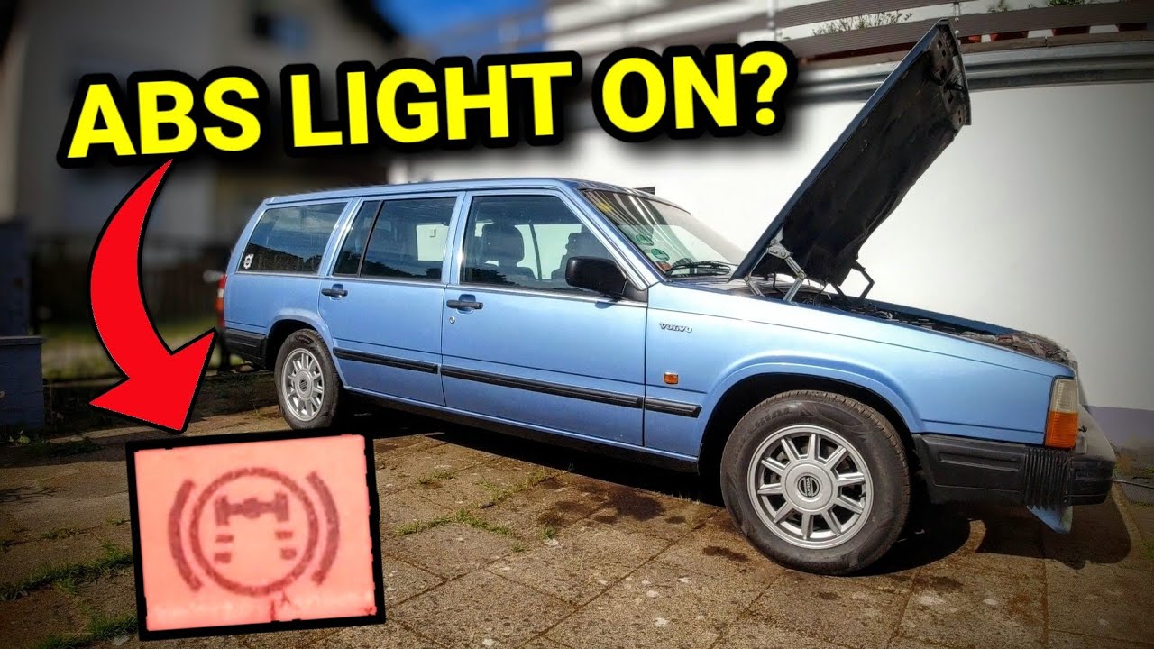 Here's How I Fixed my Volvo 740 ABS Light... - YouTube