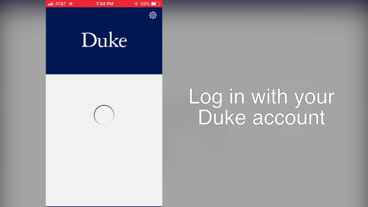 iPhone DukeCard set-up - YouTube