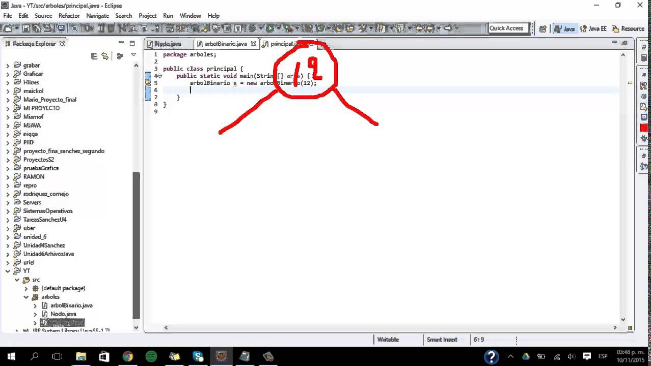 Arboles binarios en java sin recursividad - YouTube