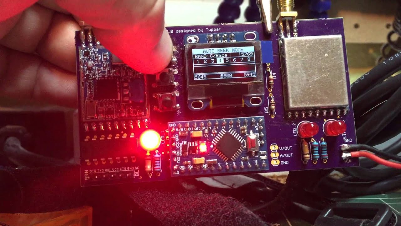 DIY: Diversity Receiver - rx5808-pro-diversity Issue - YouTube