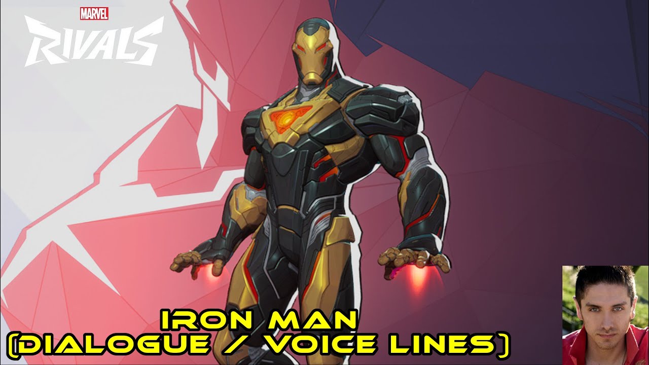 Josh Keaton - Iron Man Character - Marvel Rivals Dialogue Voice Lines ...