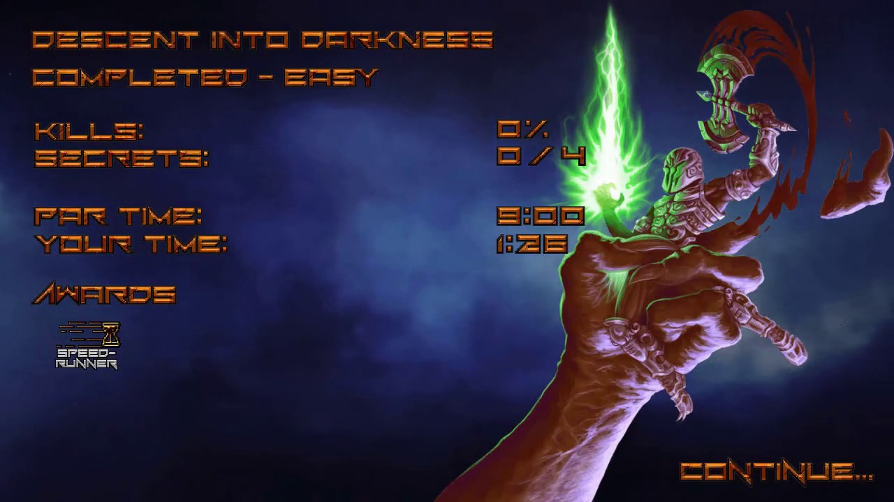 Speedrun Amid Evil E7M1 1:26 - YouTube