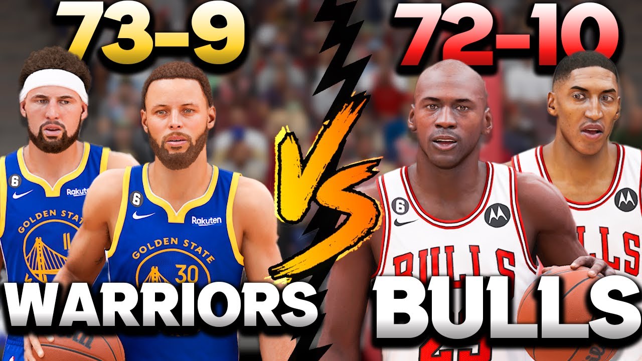 I put the 73 9 Warriors against the 72 10 Bulls - YouTube