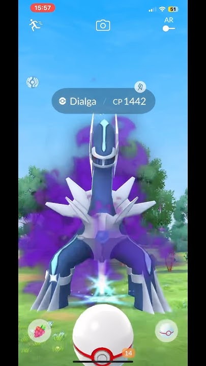 Battling Giovanni and catching Dialga #foryou #pokemongo #gaming #pokemoncommunity # ...