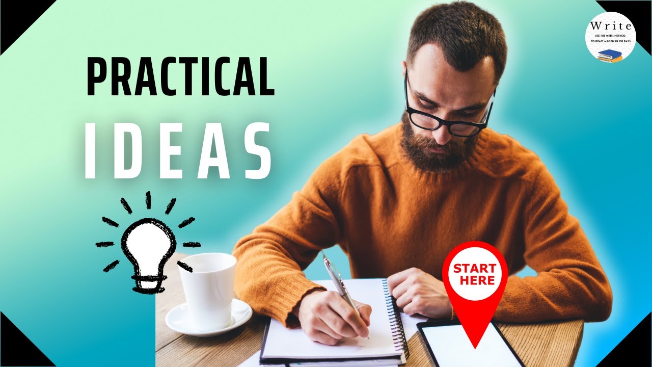 Practical Ideas for Starting Your Book - YouTube
