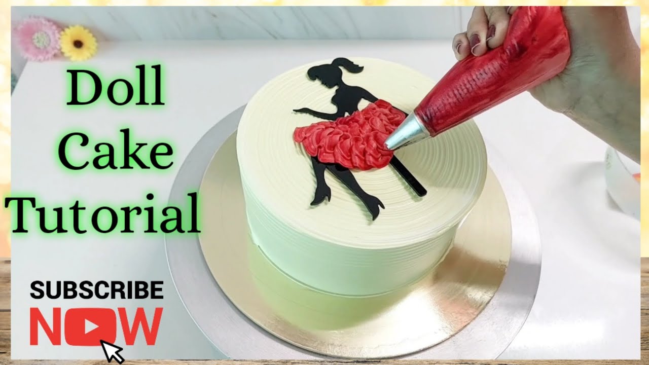 How to make Doll Cake at Home 💃🏻💃🏻 | Doll Cake Tutorial | - YouTube