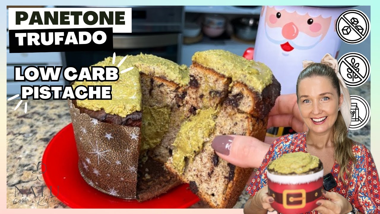O MELHOR CHOCOTONE CASEIRO DO MUNDO! TRUFADO, LOW CARB, FOFINHO E MUITO ...