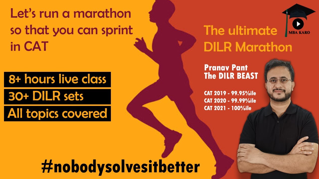 The Ultimate DILR Marathon by DILR 100 percentiler | DILR Revision ...