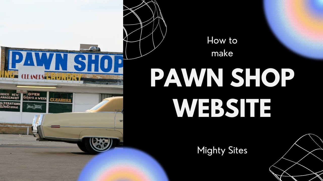 Make a Simple Website For Your Pawn Shop - EASY! - YouTube