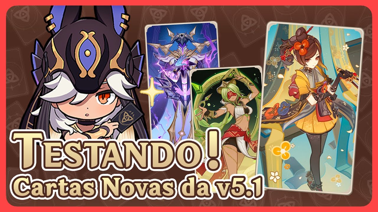 Testando TUDO da v5.1 [Chamado Sagrado TCG] - YouTube