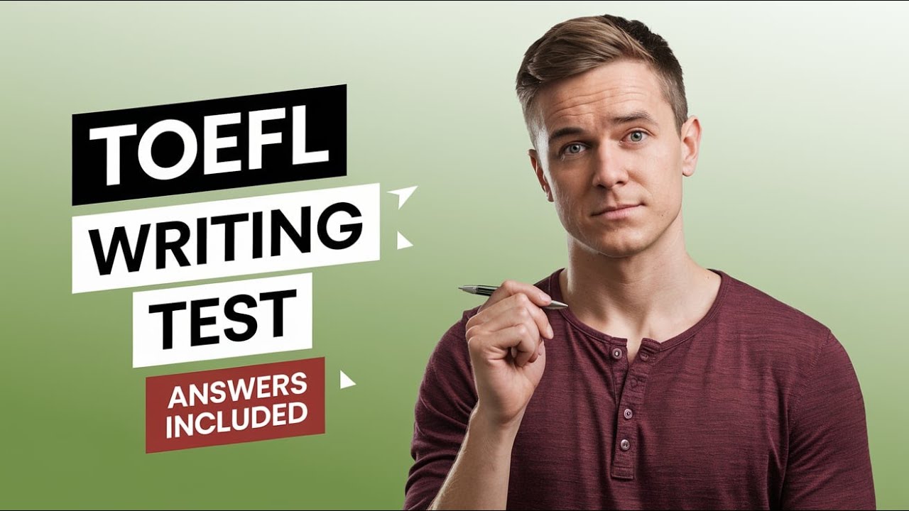 TOEFL writing practice | TOEFL Writing Practice Test with Answers - YouTube