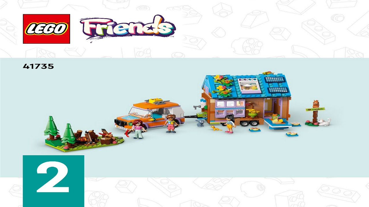 LEGO instructions - LEGO Friends - 41735 - Mobile Tiny House (Book 2 ...