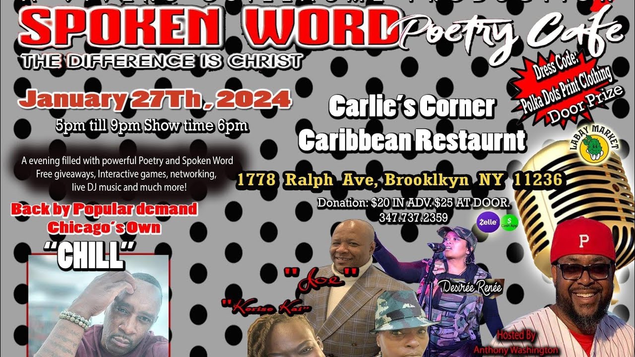 The Anointed Pen @ Spoken Word Poetry Cafe - YouTube