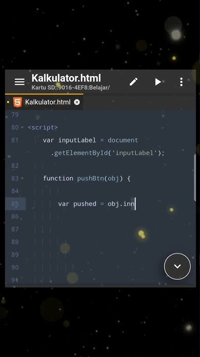 Membuat Kalkulator dengan JavaScript #coding #java #pemrograman #shorts ...