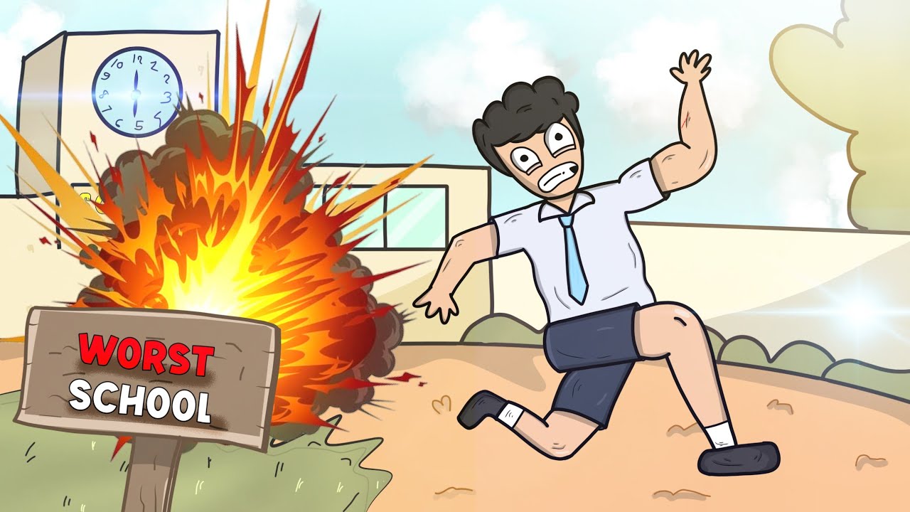 Worst School Ever | Storytime | Animation | @Hardtoonz22 - YouTube