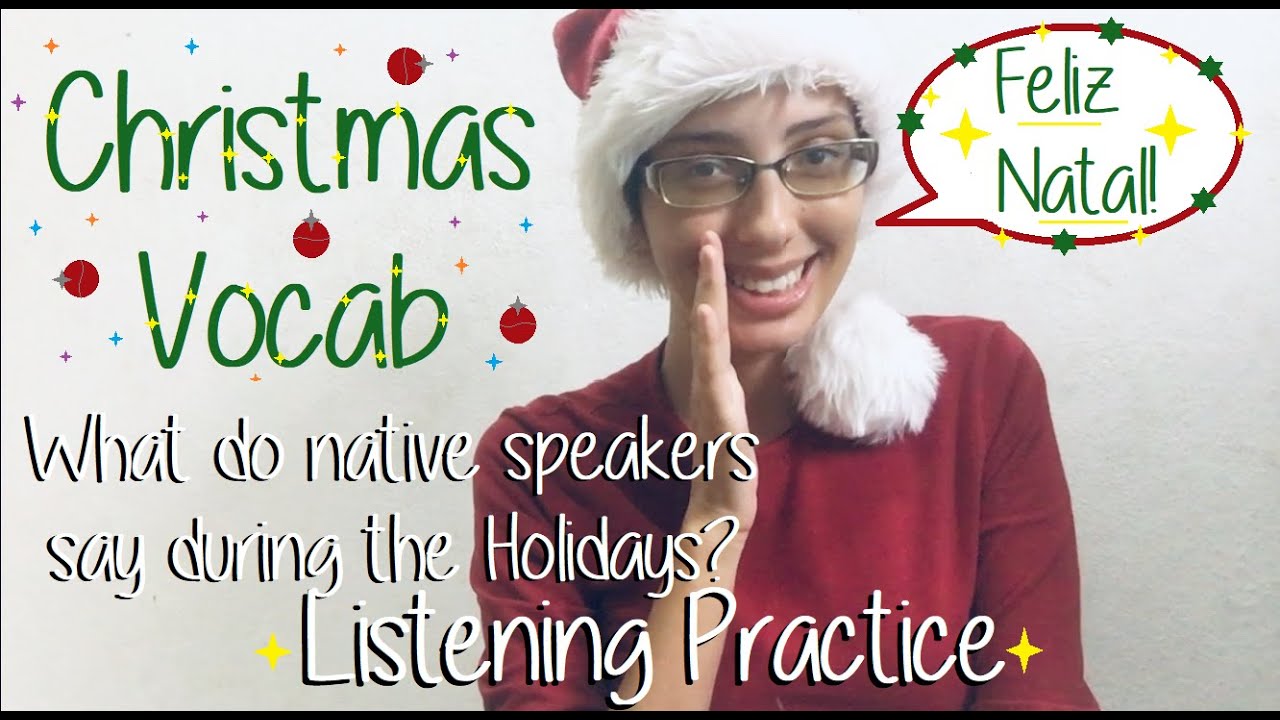 Christmas Vocabulary in Portuguese! - YouTube