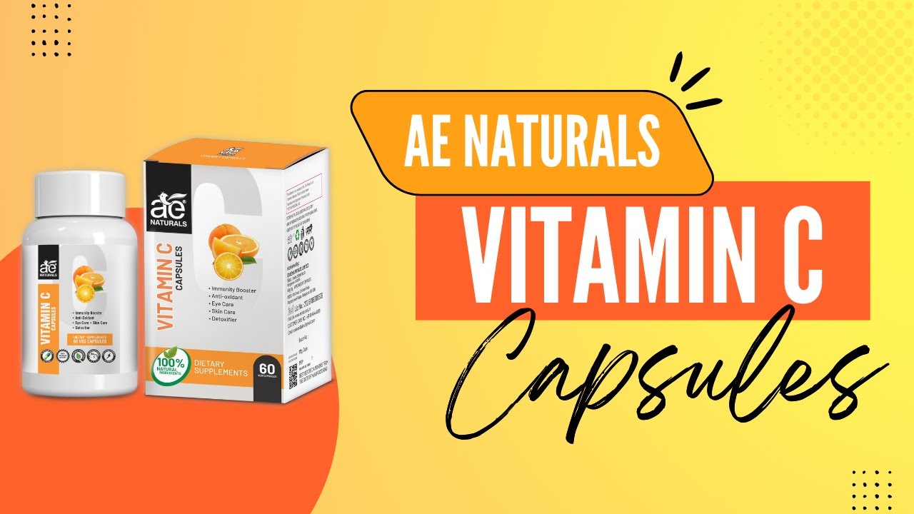 AE NATURALS Vitamin C Capsules 1000Mg ||AE Naturals|| - YouTube