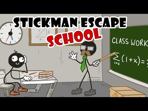 Stickman Escape School Super Android Gameplay - All Easter eggs (Mirra ...