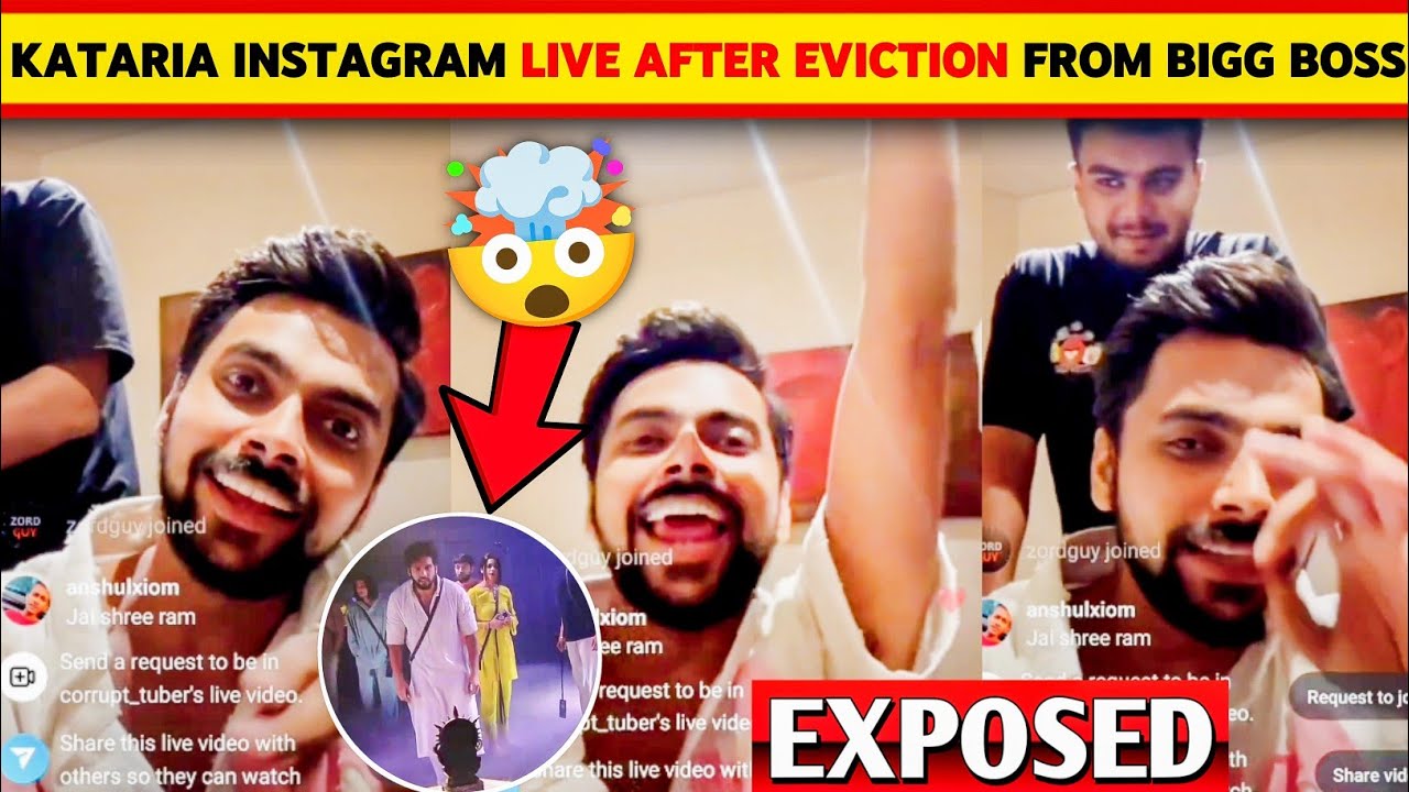 WOW!😱 Love Kataria INSTAGRAM LIVE After Eviction from Bigg Boss ...