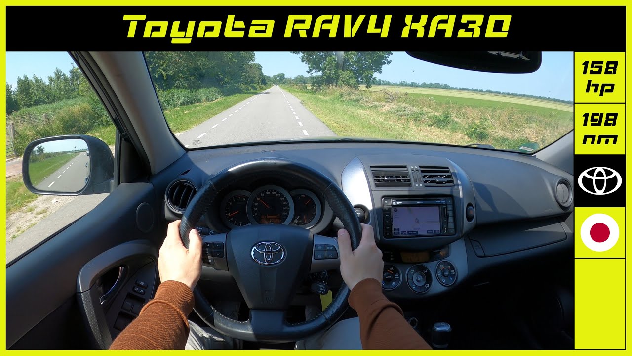 Toyota | RAV4 XA30 | 2010 | Onboard POV test drive - YouTube