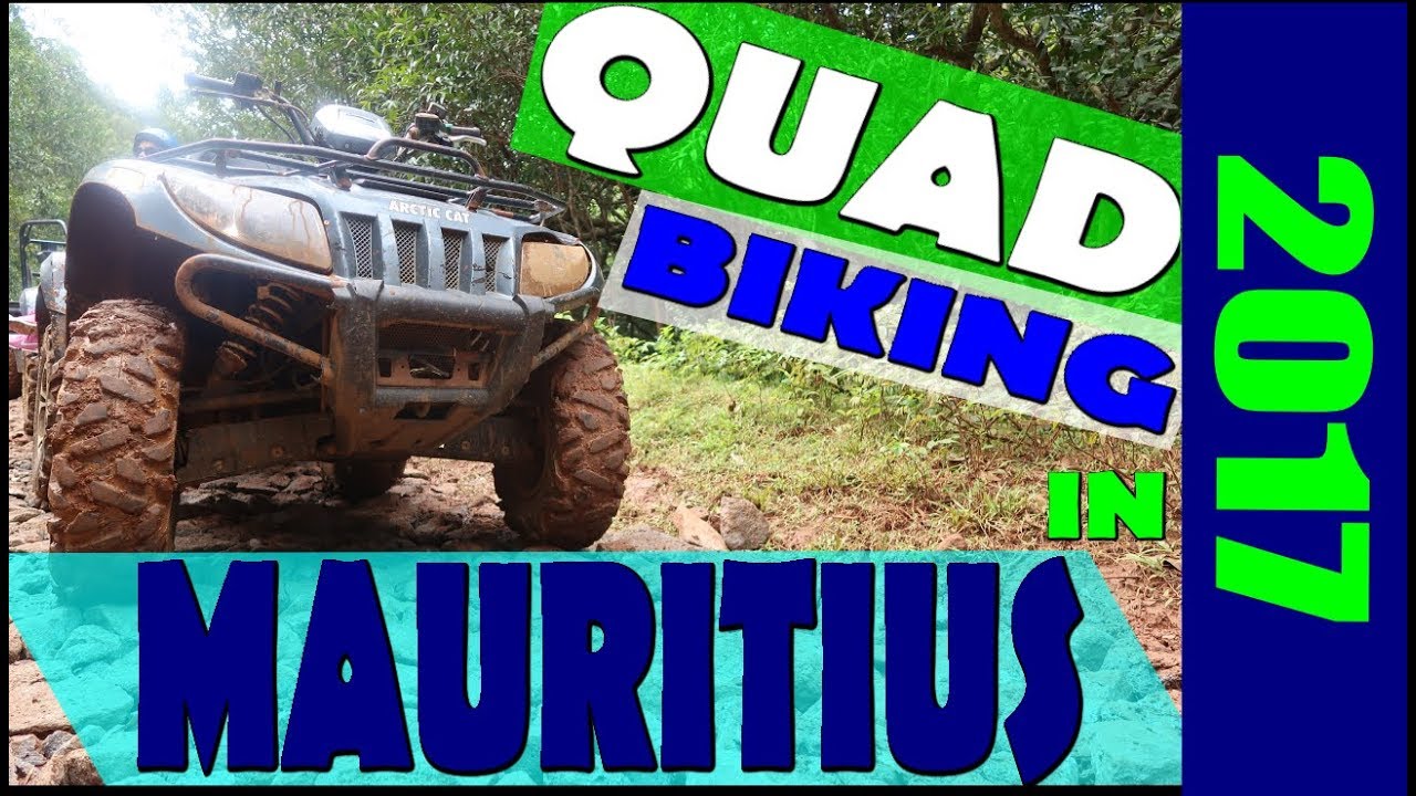 Quad Biking in Mauritius- La Vallee des Couleurs Nature Park - YouTube