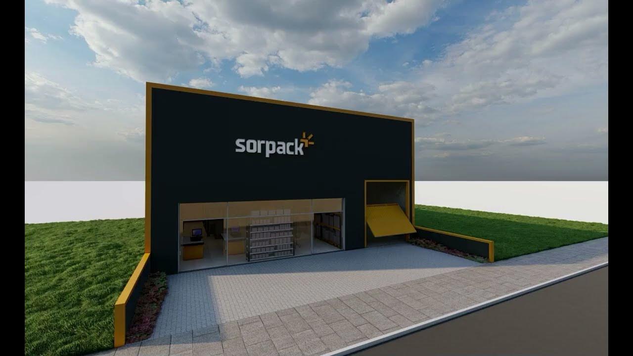 Projeto 3D Franquia Sorpack - Modelo Premium - YouTube