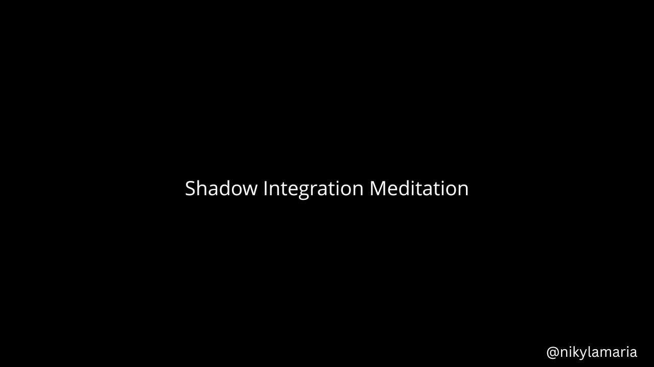 Shadow Integration Meditation | Guided Meditation | Shadow Work - YouTube