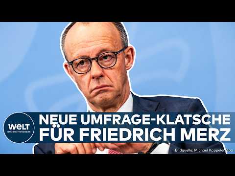DEUTSCHLAND: Neue Umfrage-Klatsche für Merz! Jetzt wenden sich auch Unionsanhänger vom Kanzler ab