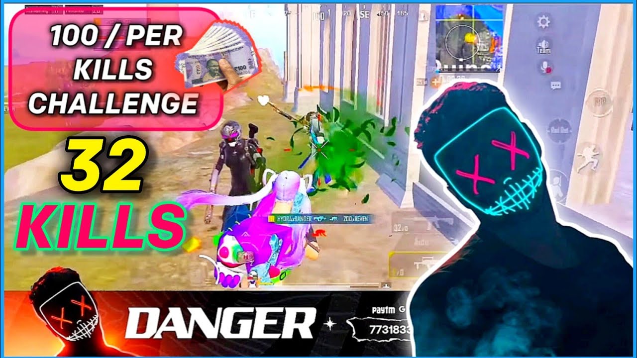HYDRA DANGER 100 💵 PER KILLS CHALLENGE HYDRA DANGER 30 + KILLS GAMEPLAY ...