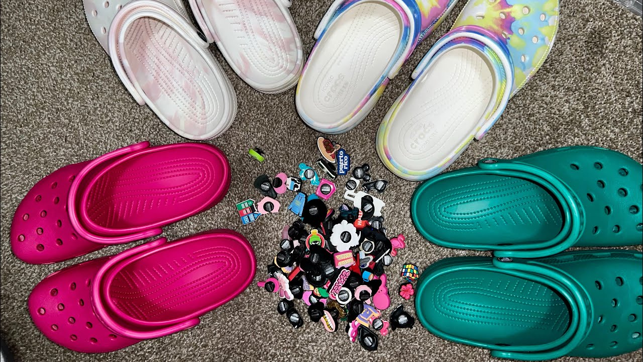 LET'S DECORATE A PAIR OF CROCS!!! - YouTube