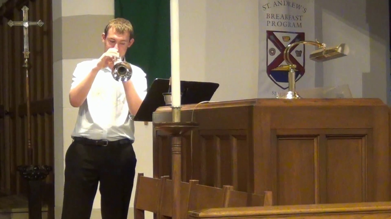 Légende - Oliver Barron Trumpet and J. Jesse Bennett Piano - YouTube