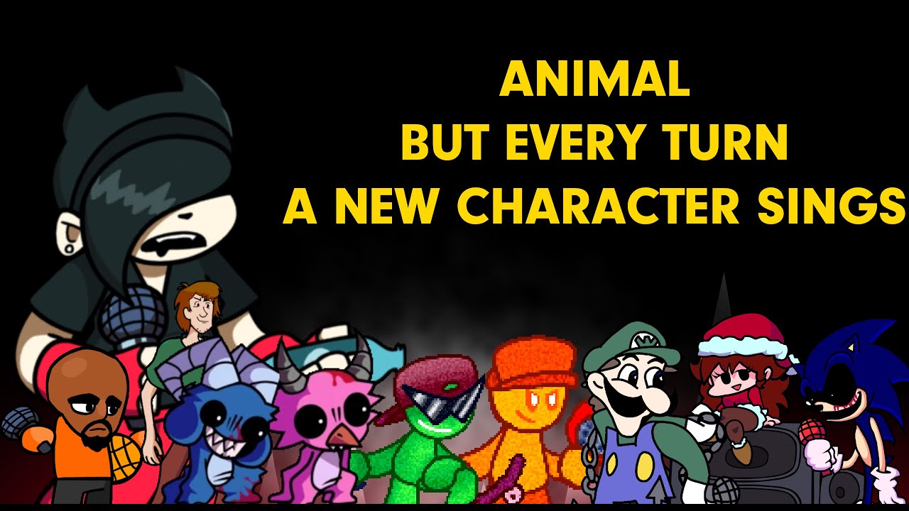 FNF Animal - But Other Characters Sing It (Friday Night Funkin) - YouTube