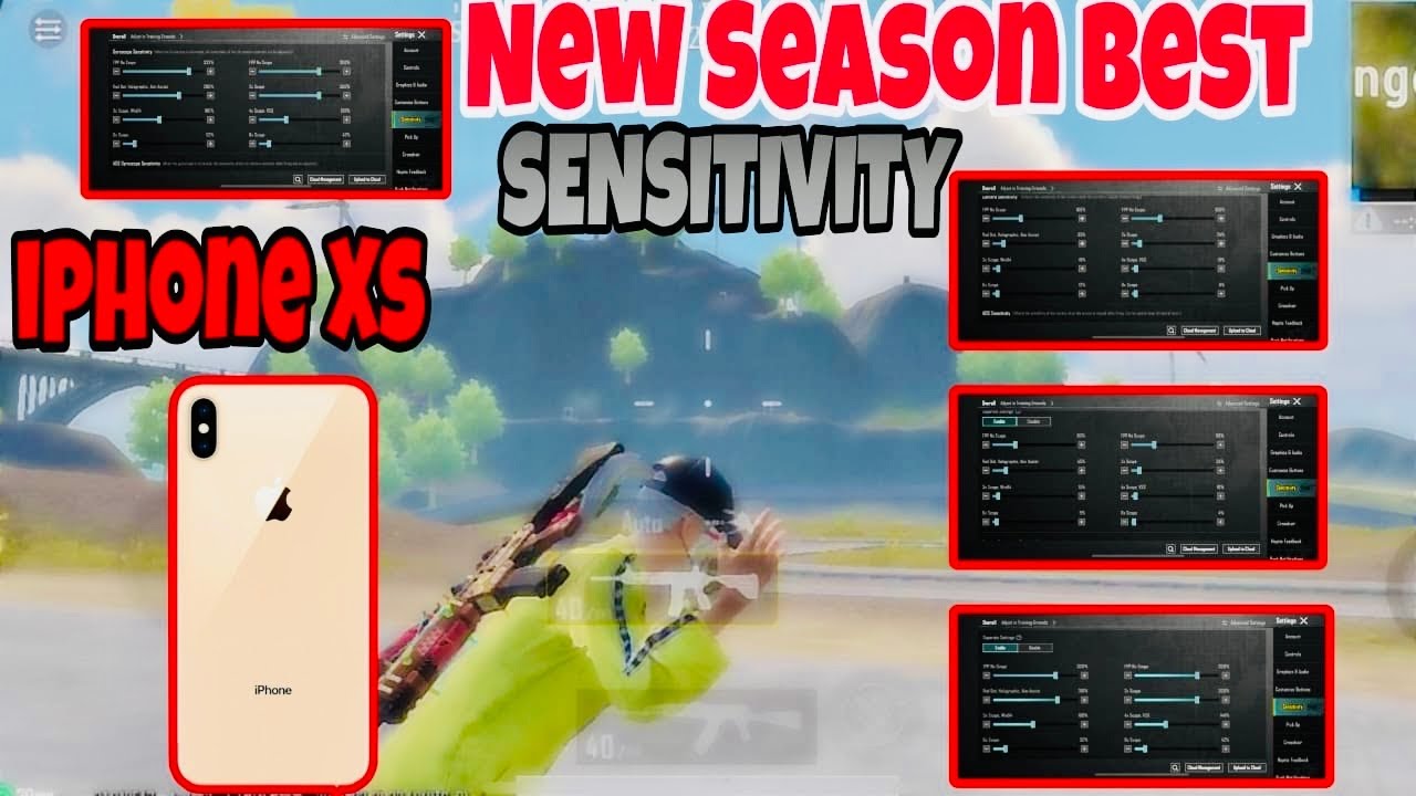 Best sensitivity 2024 🔥New Update 3.1 Zero Recoil Sensitivity 😱iphone xs new best sensitivity ...