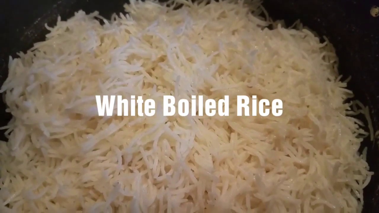 How to boil rice, Tips To make perfect non sticky basmati rice - YouTube
