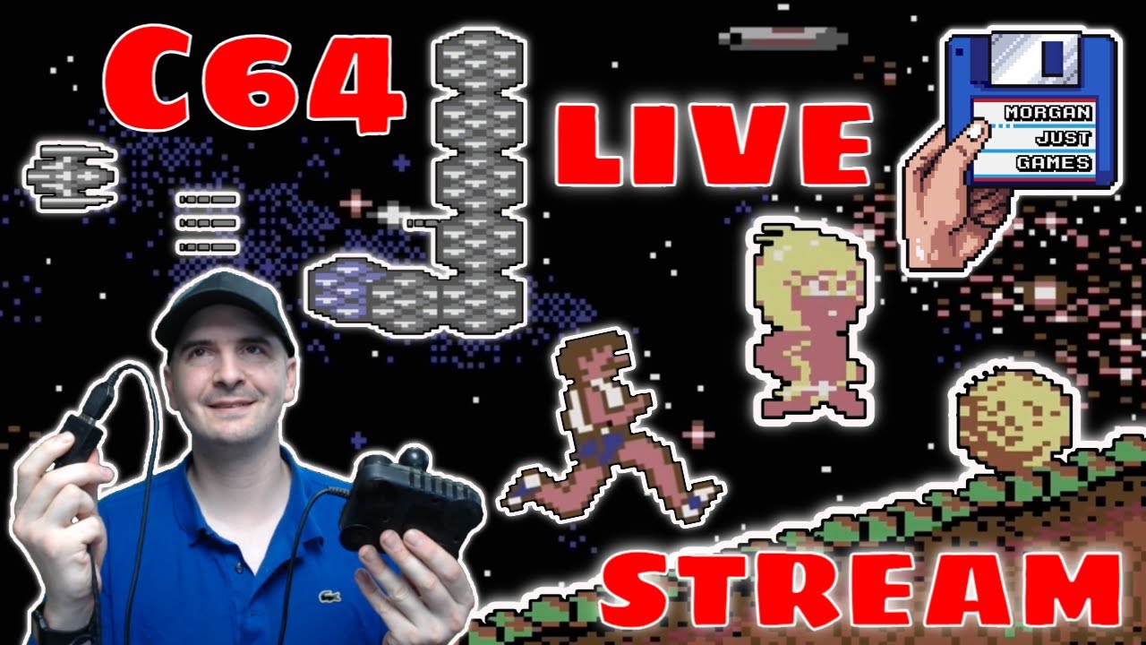 C64 Live Stream - Delta / (The) Enforcer / Wonderboy / Daley Thompson / Last Ninja / Timo's ...