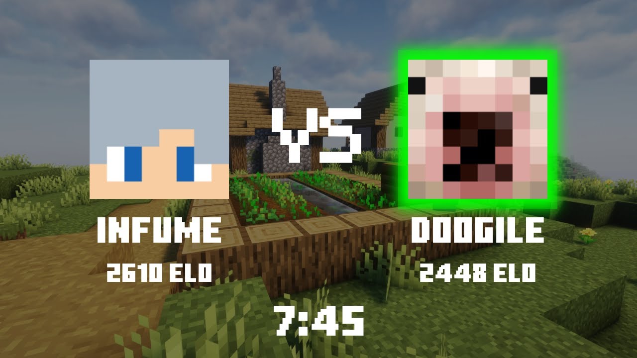 Infume VS doogile | MCSR Ranked - YouTube
