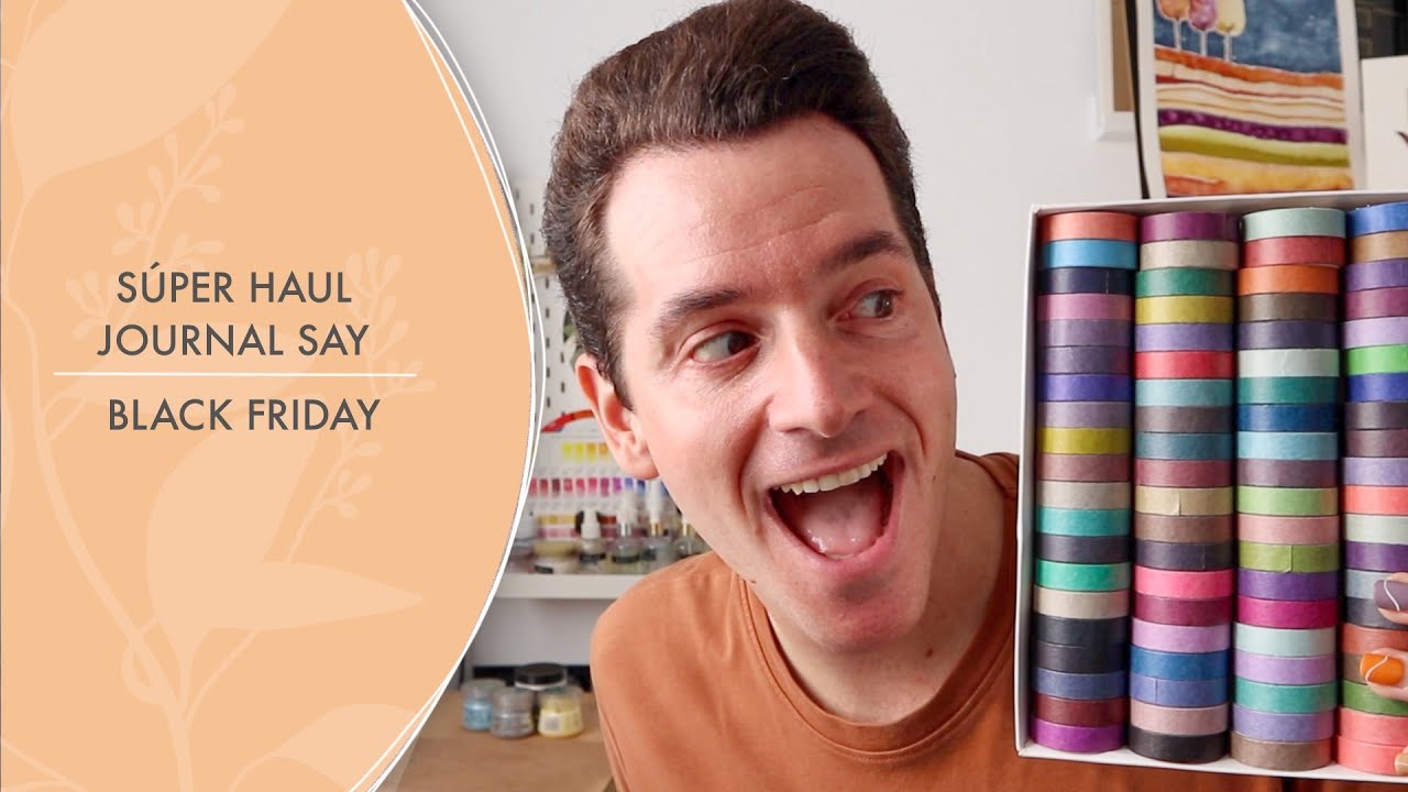 SÚPER HAUL con JOURNAL SAY | Especial BLACK FRIDAY - YouTube