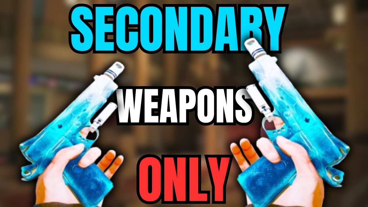 What 24 HOURS of SECONDARY WEAPONS in Rainbow Six Siege does to a Human ...