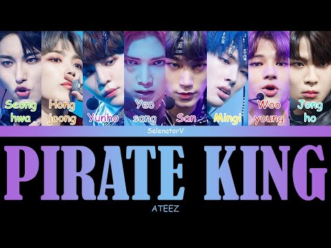 ATEEZ (에이티즈) - Pirate King (해적왕) [Color Coded Han_Rom_Eng]