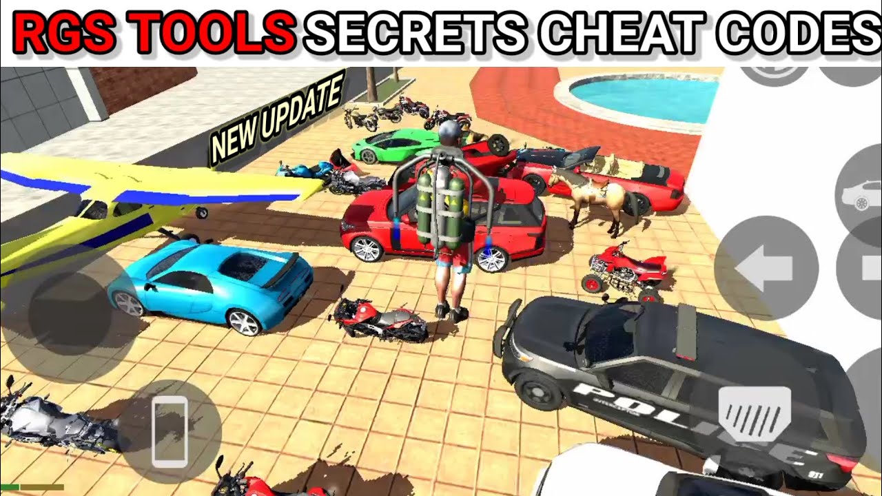RGS TOOLS SECRET CHEAT CODES INDIAN BIKE DRIVING 3D NEW UPDATE 2024 ALL CHEAT CODES ANDROID ...