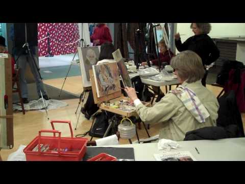 Live Model Art Session every Wednesday at Jantzen Beach Mall in Portland