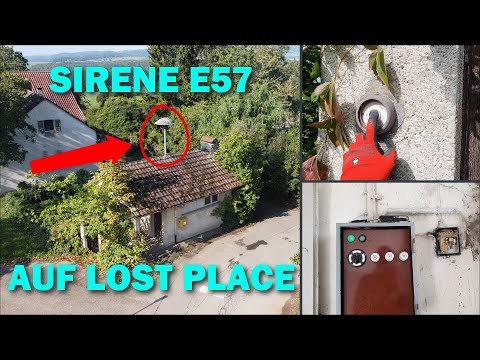SIRENE E57 AUF LOST PLACE + Probealarm zum Warntag 2023 in Hofwiesen