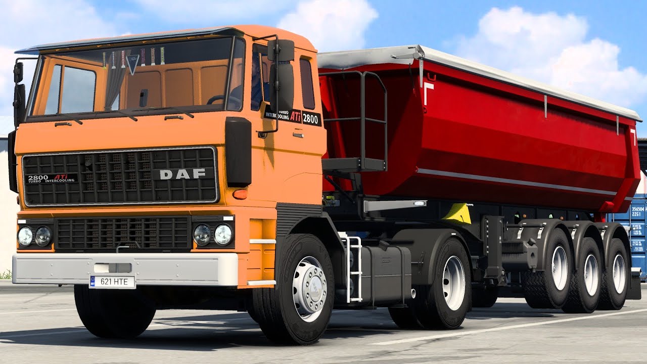 DAF F241 Classic Truck | Euro Truck Simulator 2 - YouTube