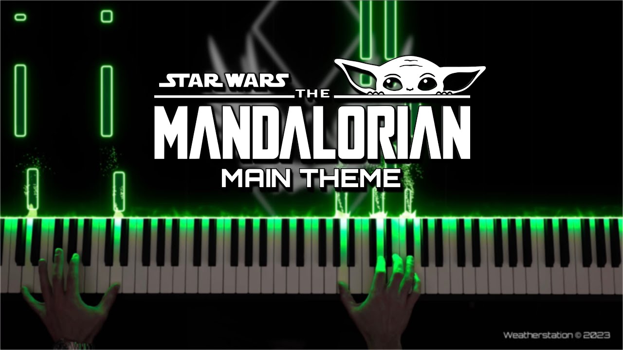 The Mandalorian - Star Wars - Ludwig Göransson - Piano Cover [SHEET ...
