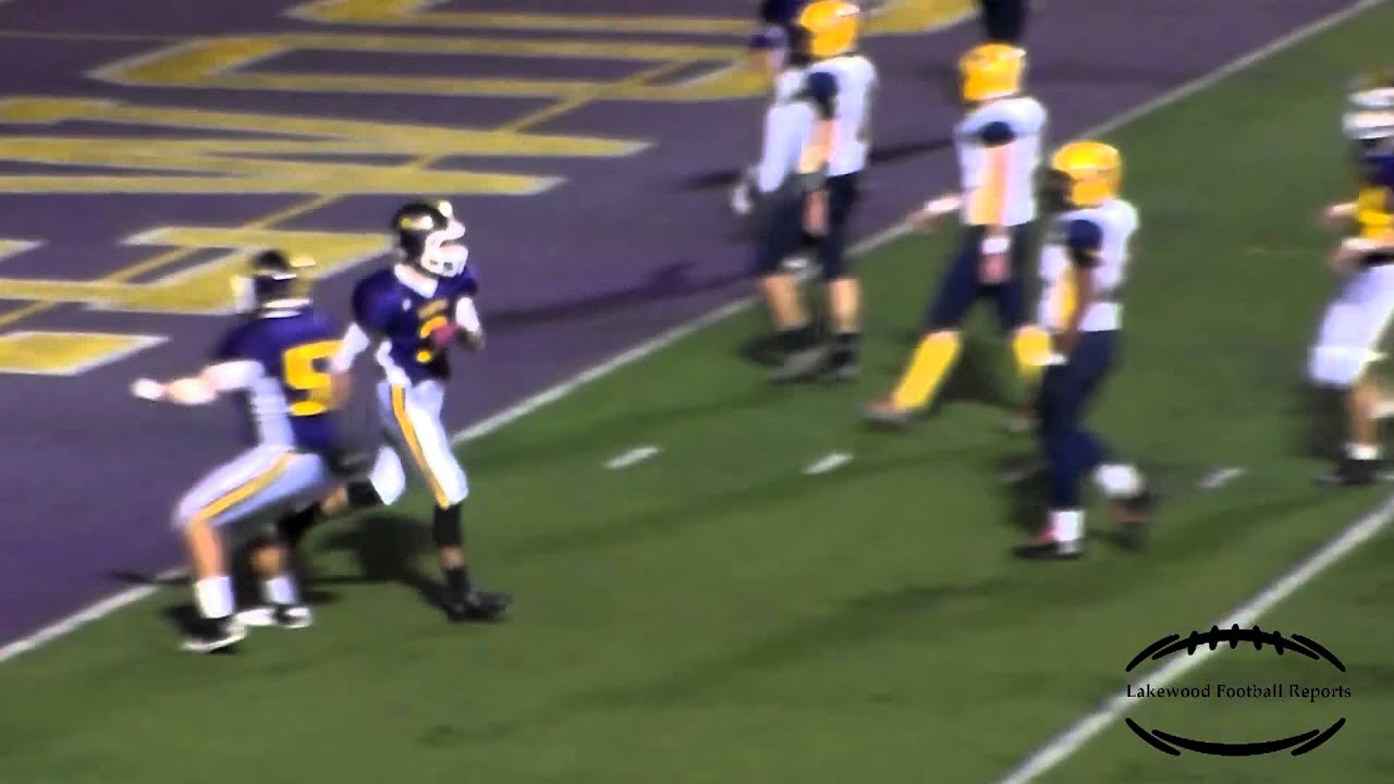 Andrew Lesko touchdown 11-1-13 - YouTube