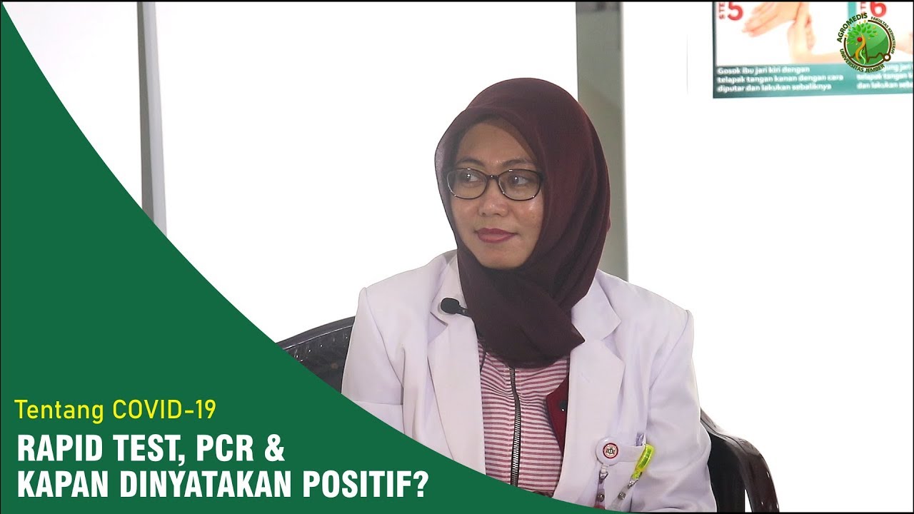 RAPID TEST, PCR DAN CARA MENENTUKAN PASIEN POSITIF COVID19 - YouTube