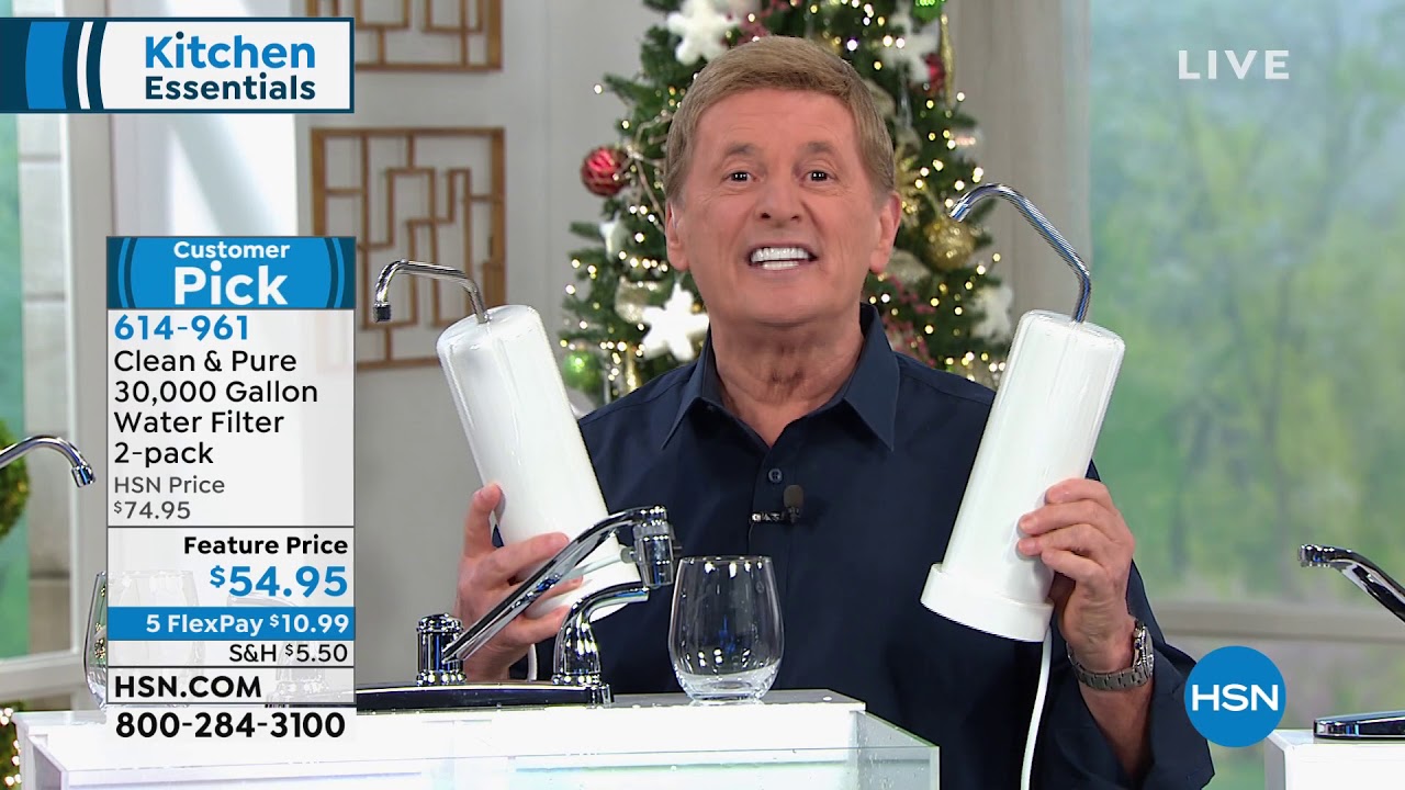 Clean Pure 30,000 Gallon Water Filter 2pack - YouTube