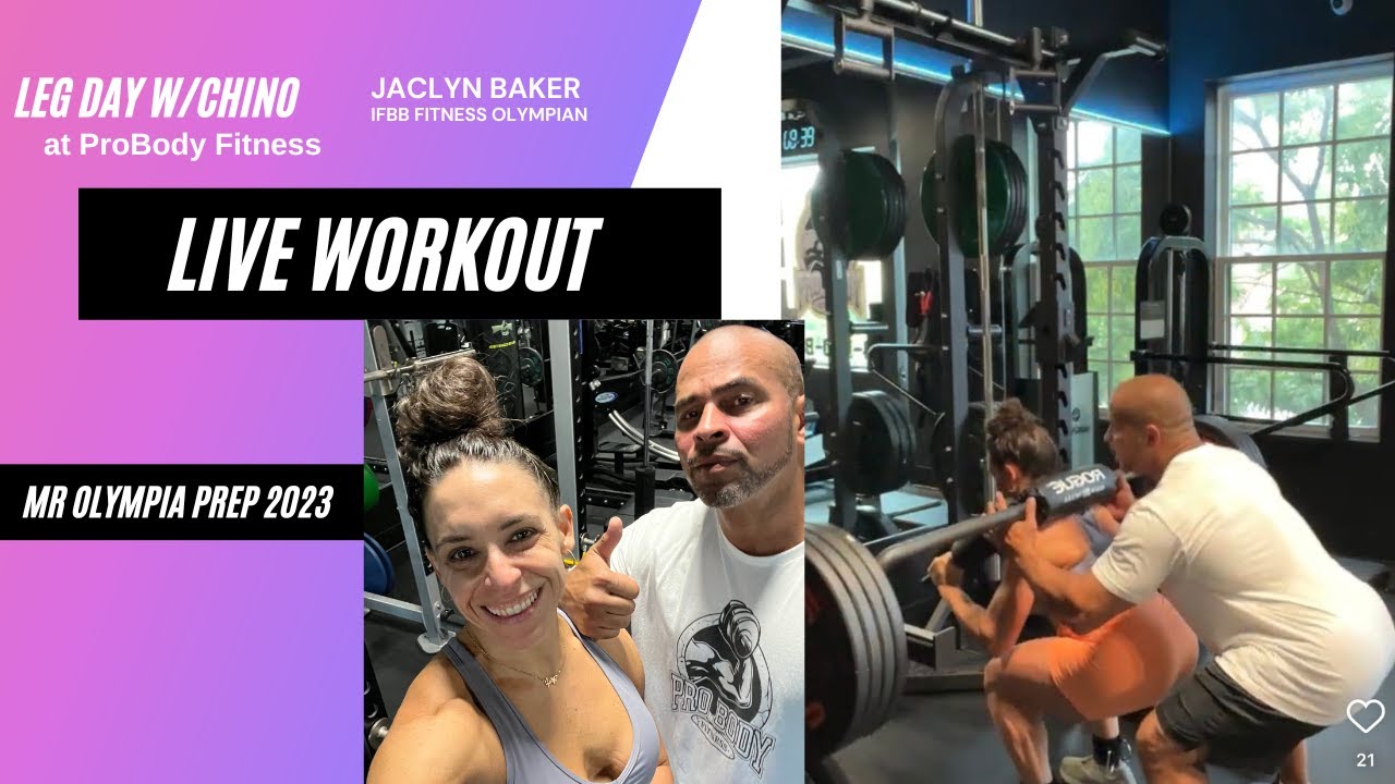 LIVE leg workout with @detail_bodybuilding at ProBody Fitness in ...