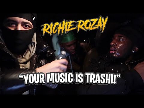 Telling Famous Rappers Their Music Is Trash!!! PART 1 (Richie Rozay ...