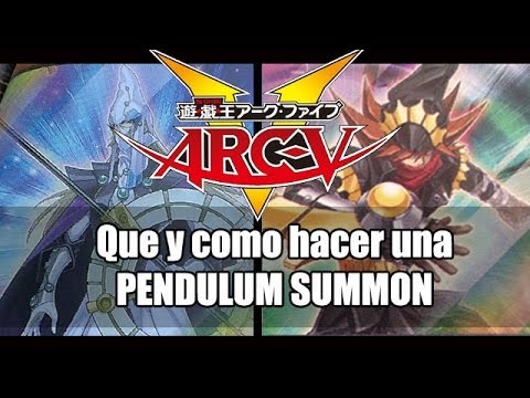 Que es y como hacer una Pendulum Summon en Yu-Gi-Oh! - YouTube